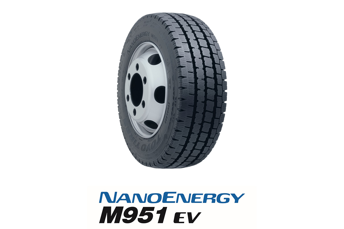 画像ギャラリー | 国内市場初！ トーヨータイヤから氷雪上性能と耐摩耗性能を高次元で両立した小型EVトラック専用スタッドレスタイヤ ...